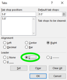 Tab Stops | Computer Applications for Managers