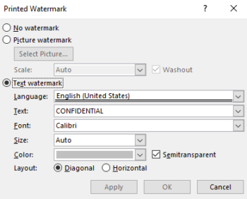 Watermarks | Computer Applications for Managers