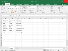 Flash Fill | Computer Applications for Managers