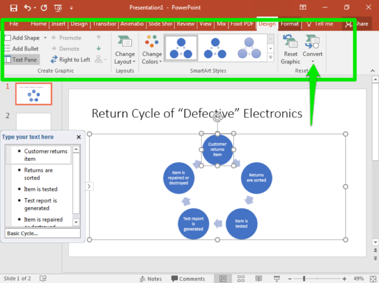 SmartArt Computer Applications For Managers