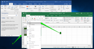 Excel Table in Word Document | Waymaker Computer Apps for Managers