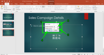 Excel Table in PowerPoint | Computer Applications for Managers