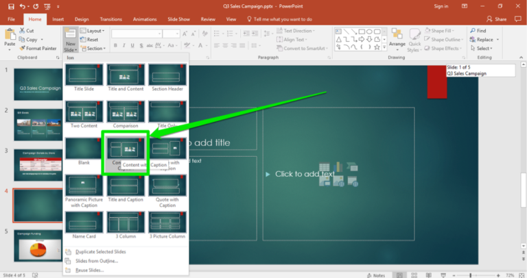 Excel Chart In PowerPoint Computer Applications For Managers