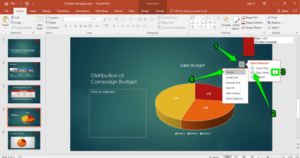 Excel Chart in PowerPoint | Computer Applications for Managers