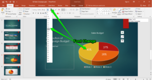 Excel Chart in PowerPoint | Computer Applications for Managers