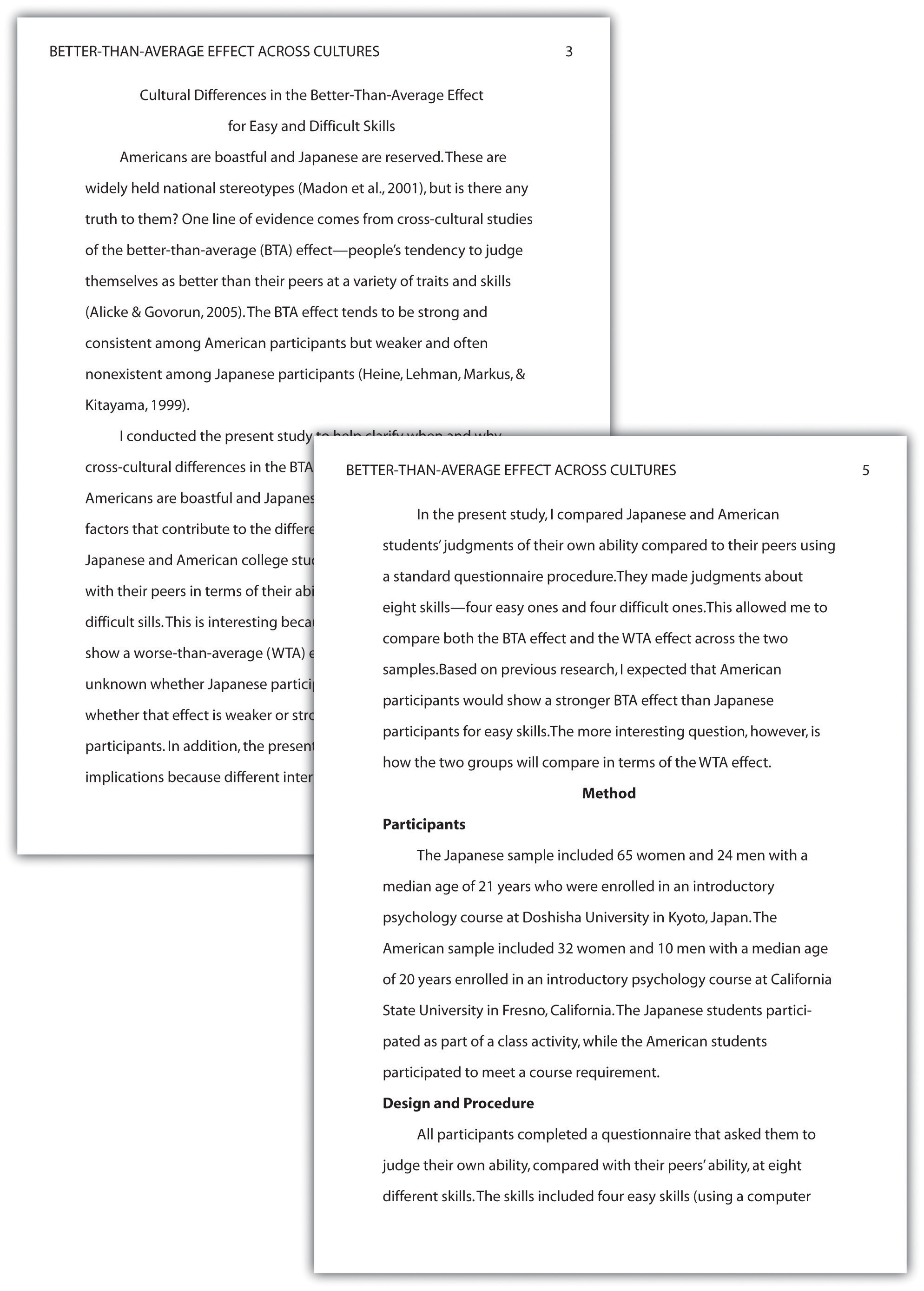 11 2 Writing A Research Report In American Psychological Association