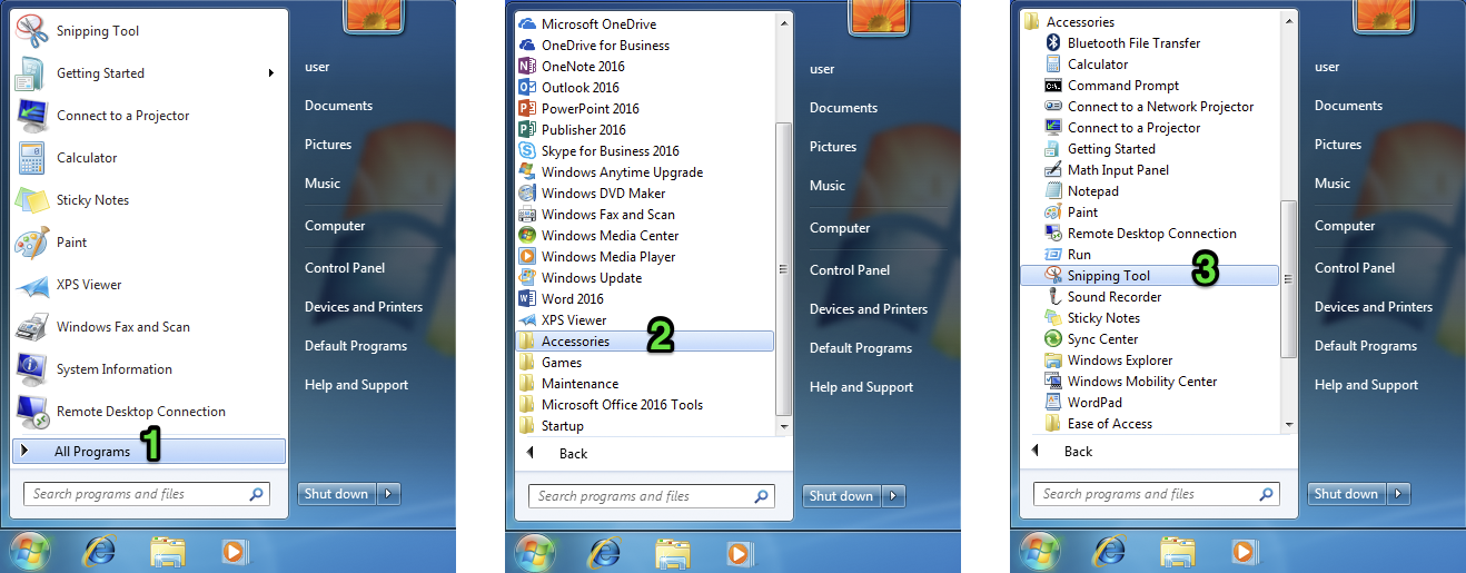 Start Menu Computer Applications For Managers