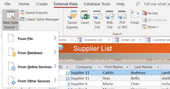 Import and Export Options | Computer Applications for Managers