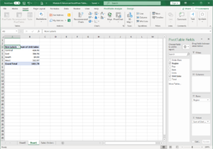 Pivot Tables | Computer Applications for Managers
