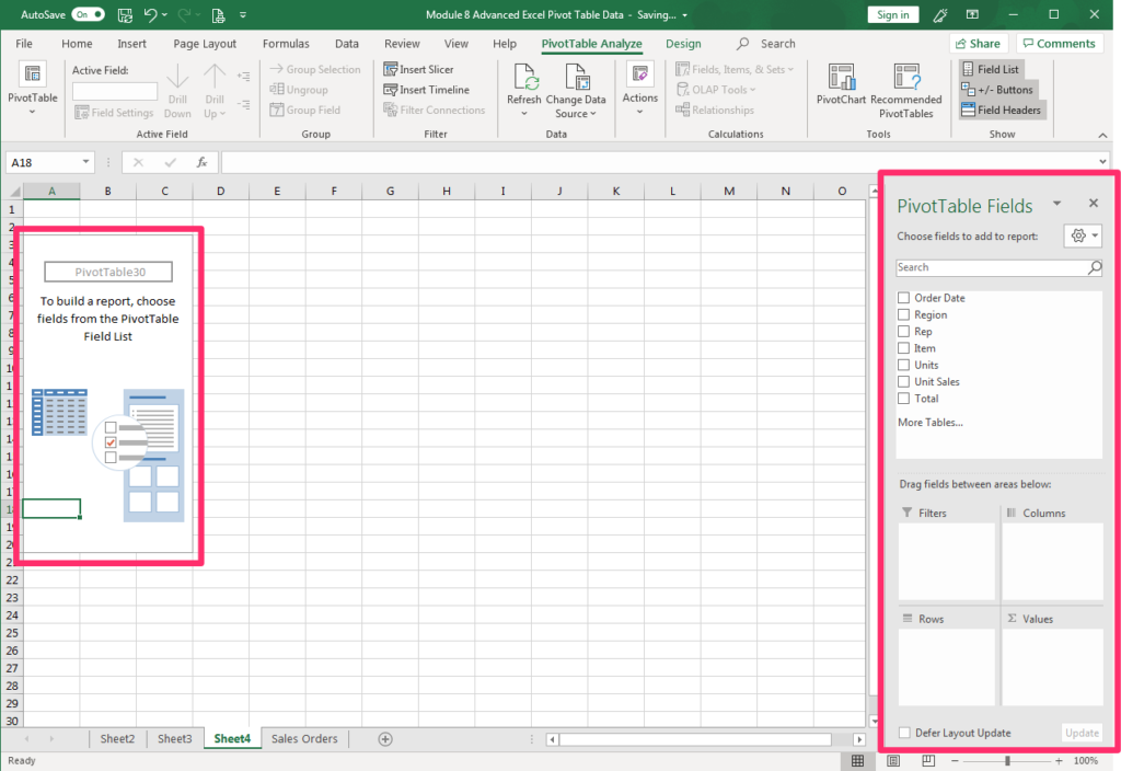 Pivot Tables | Computer Applications for Managers