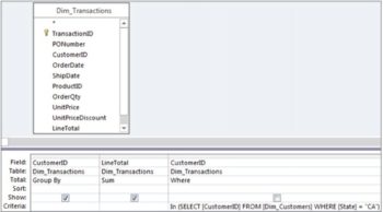 Using Subqueries | Computer Applications for Managers