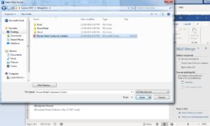 Access and Mail Merge | Computer Applications for Managers