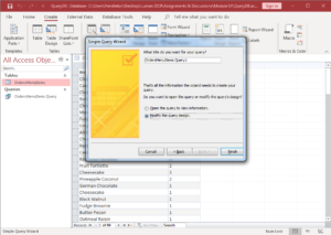 Assignment: Create Queries for Access Database | Computer Applications ...