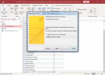 Assignment: Create Queries for Access Database | Computer Applications for Managers