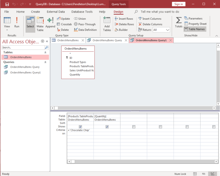 Assignment: Create Queries for Access Database | Computer Applications ... Assignment: Create Queries for Access Database | Computer Applications ...