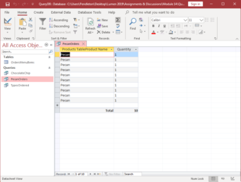 Assignment: Create Queries for Access Database | Computer Applications for Managers