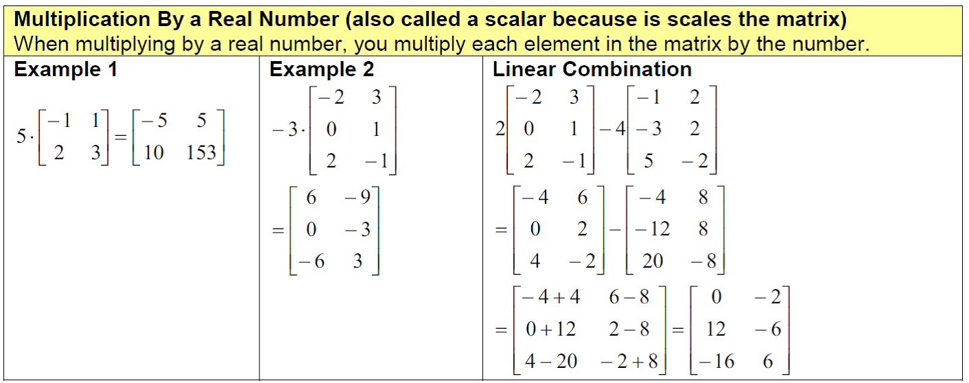 3 4a Matrix Operations Finite Math