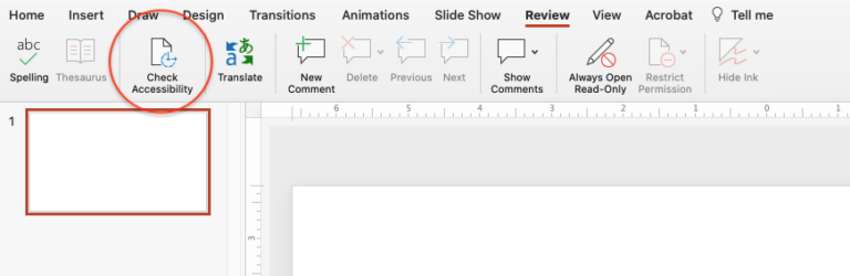 Slide Accessibility | Public Speaking