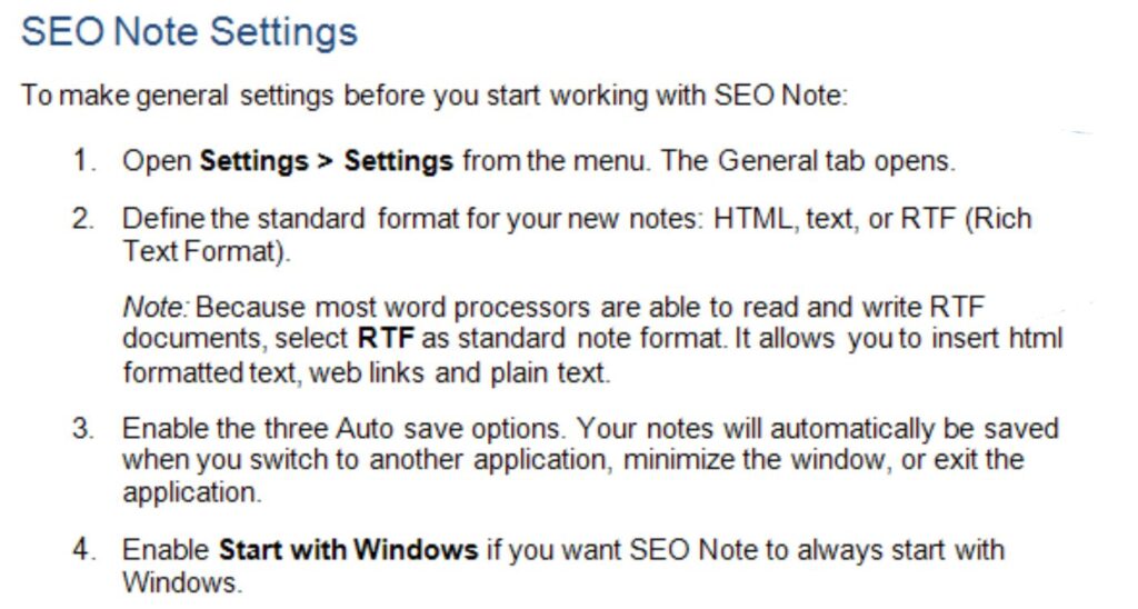 Notices | Technical Writing