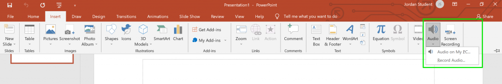Adding Audio In PowerPoint Computer Applications For Managers