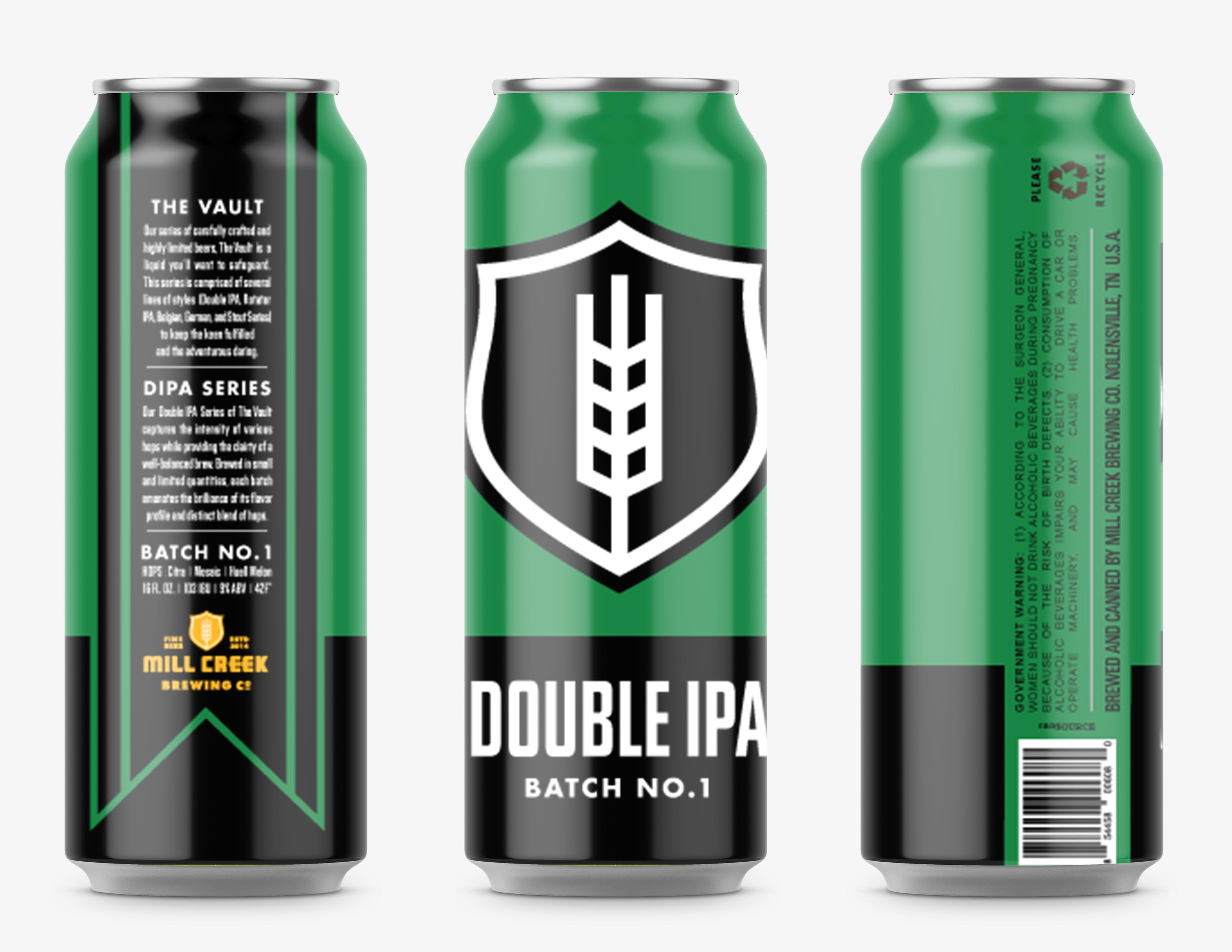 The Vault: A Limited Beer Series from Mill Creek Brewing Co.