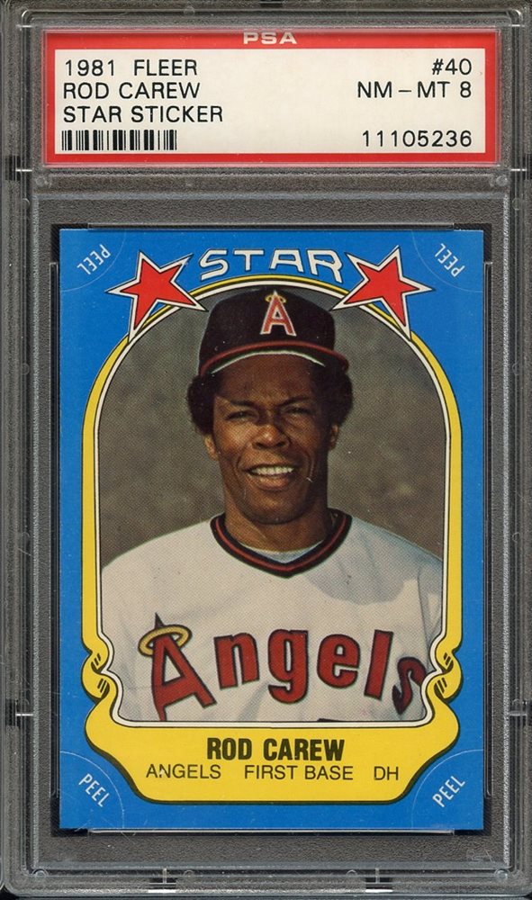 Sirius Sports Auctions Auction Item 422 Baseball Cards 1981 Fleer Star