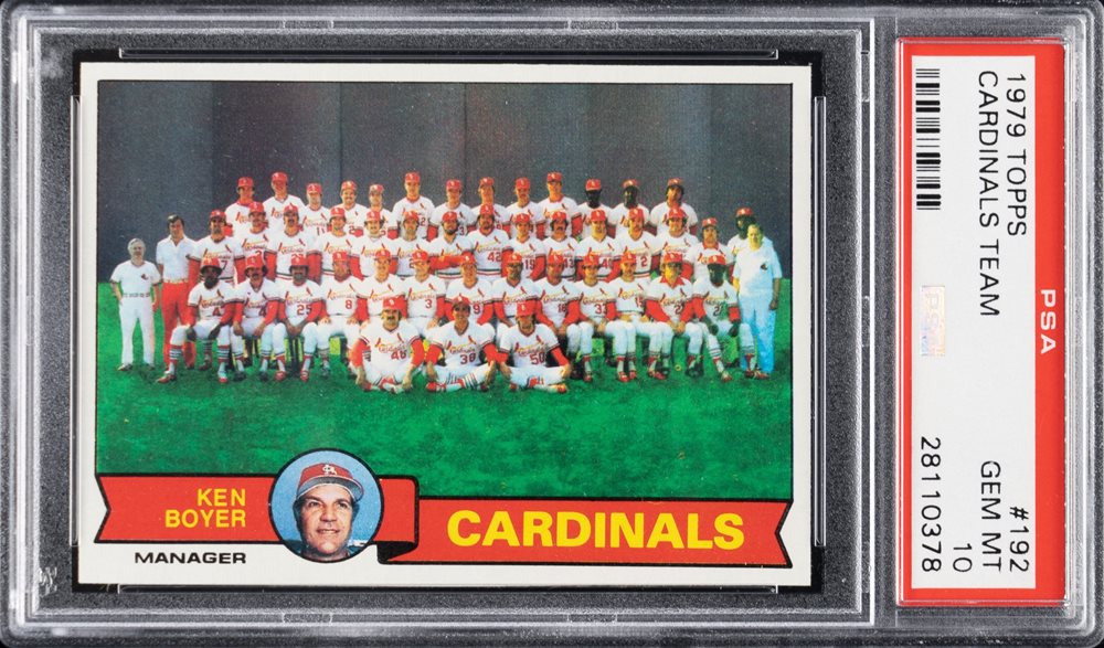 Robert Edward Auctions Auction Item 2345 Baseball Cards 1979 Topps
