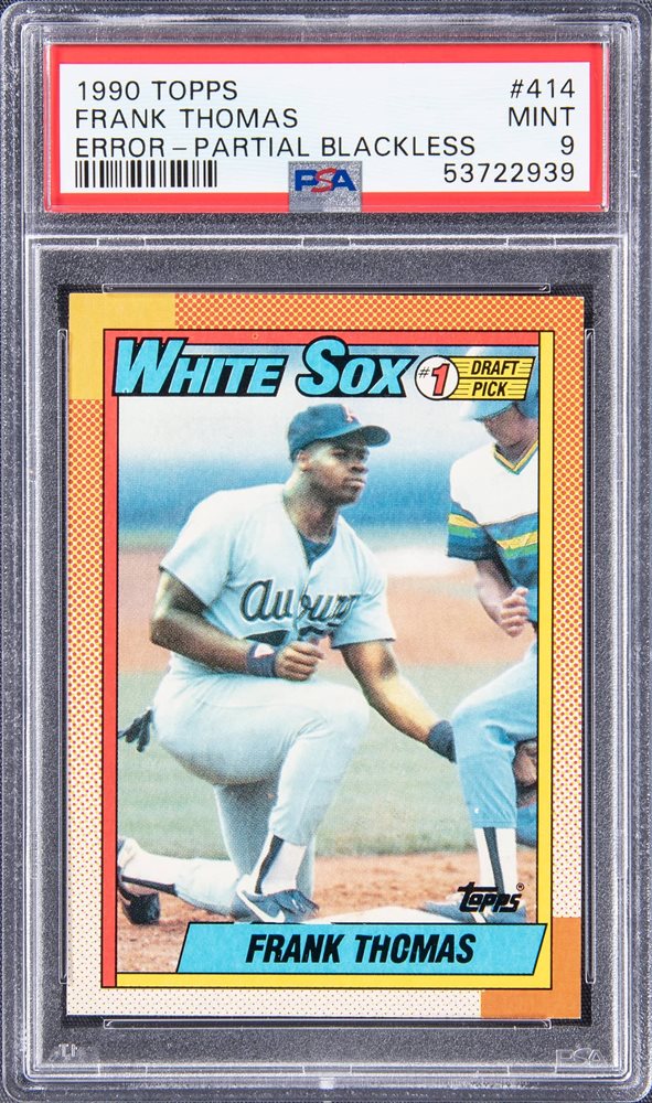 Goldin Auctions Auction Item 1032 Baseball Cards 1990 Topps