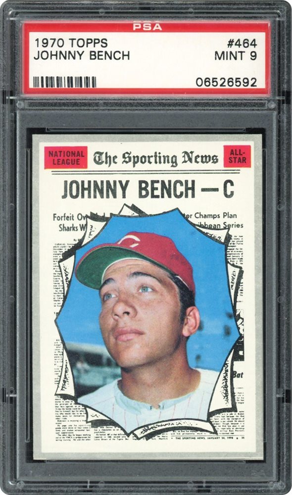 Memory Lane, Inc. Auction Item 1806 Baseball Cards 1970 Topps