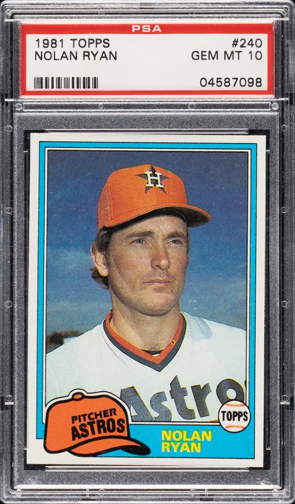 Robert Edward Auctions Auction Item 1698 Baseball Cards 1981 Topps