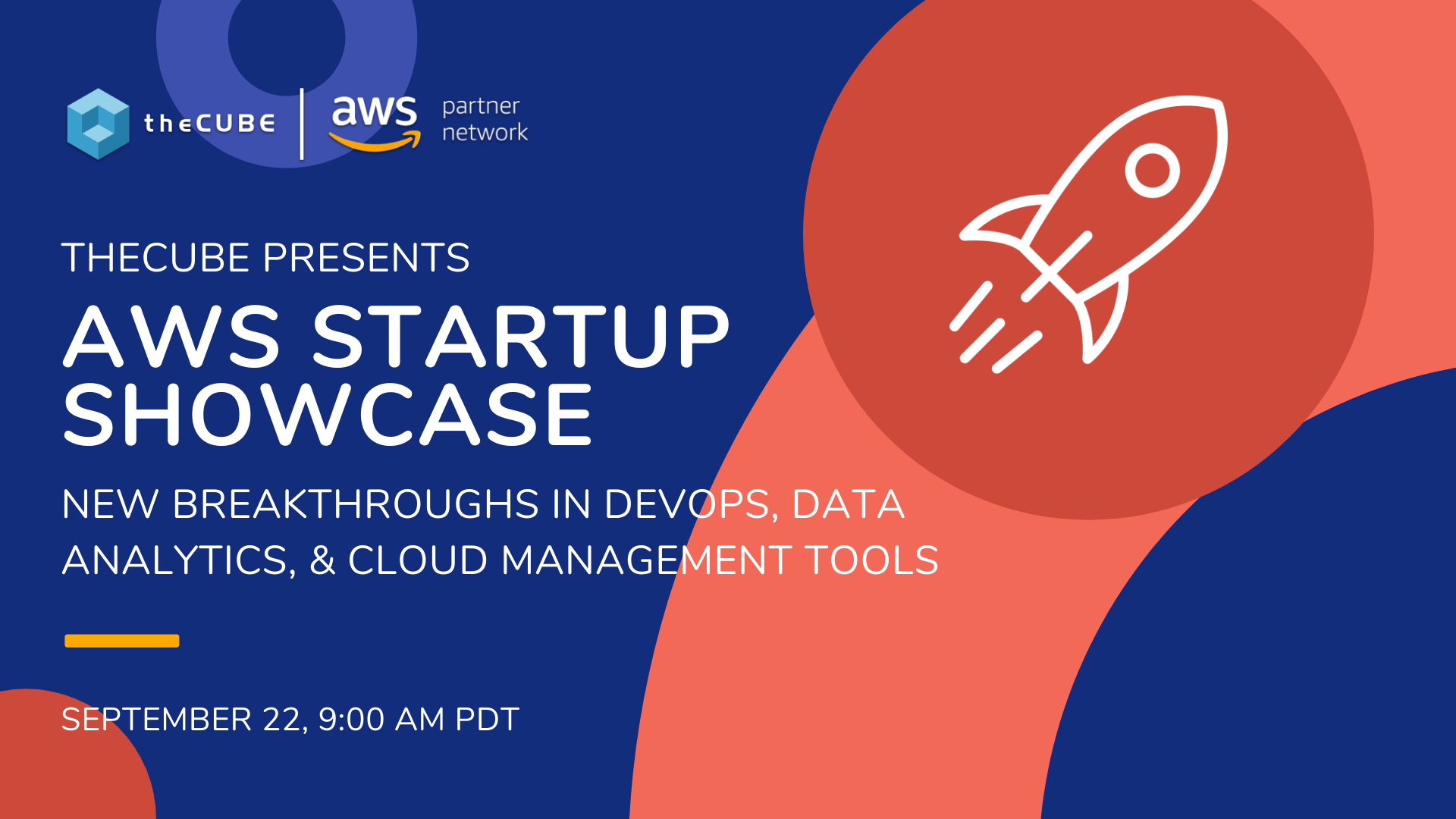 AWS Startup Showcase Series | AWS Startup Showcase Q3: DevOps, Data ...