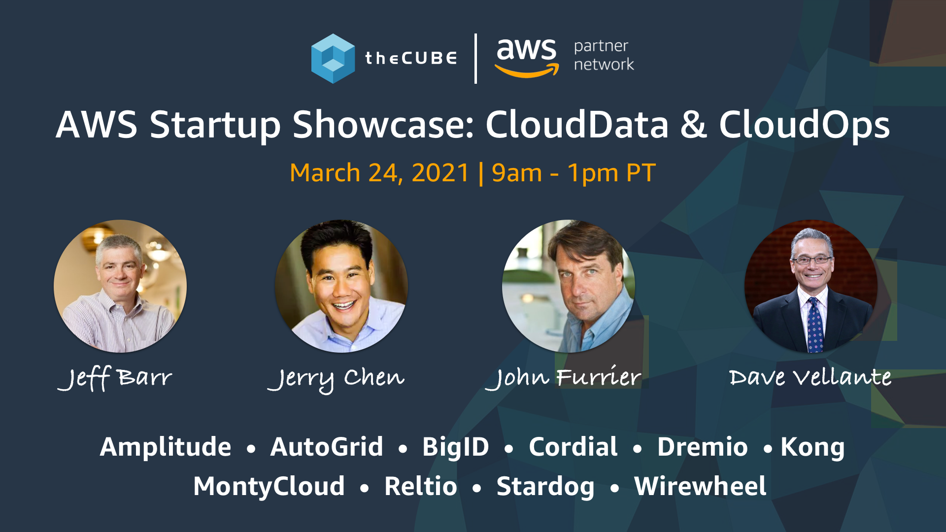 AWS Startup Showcase Series | AWS Startup Showcase Q1: Innovations with ...