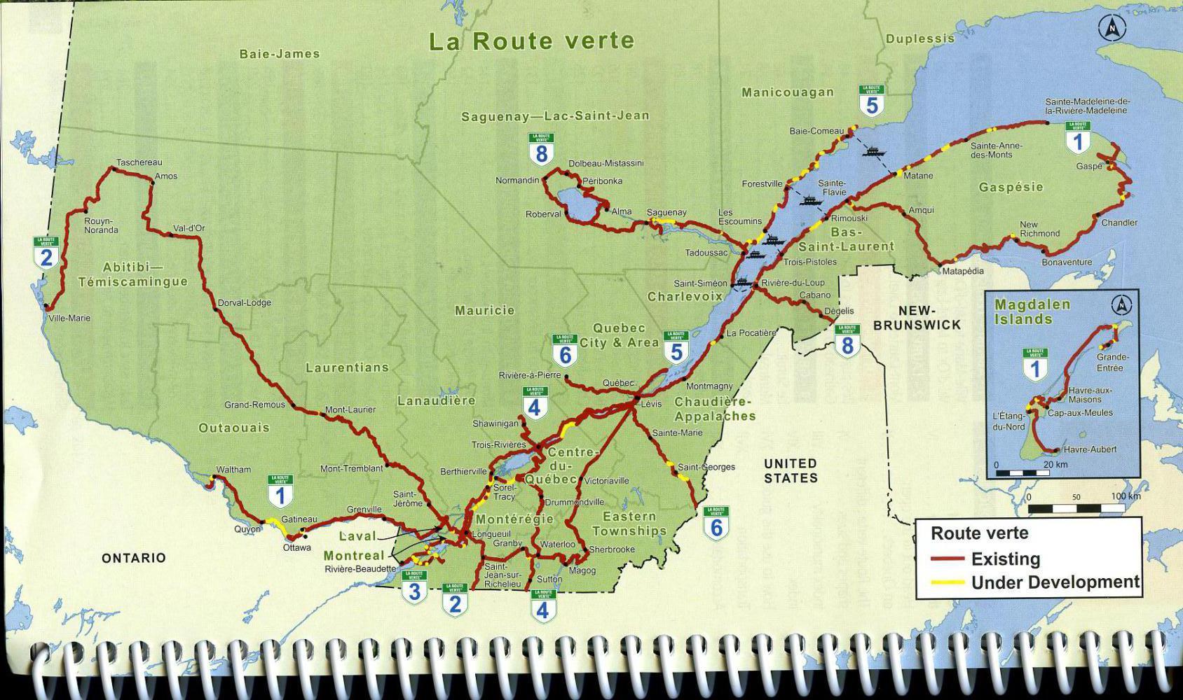 Quebec's Route Verte - Grampies' Grand Adventure - CycleBlaze