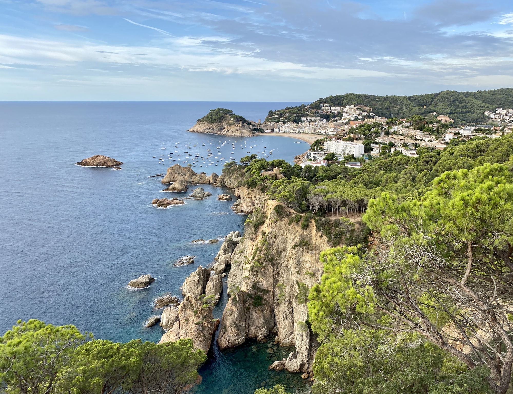 Tossa de Mar to Palamos - Dreaming On - Over the Pyrenees - CycleBlaze