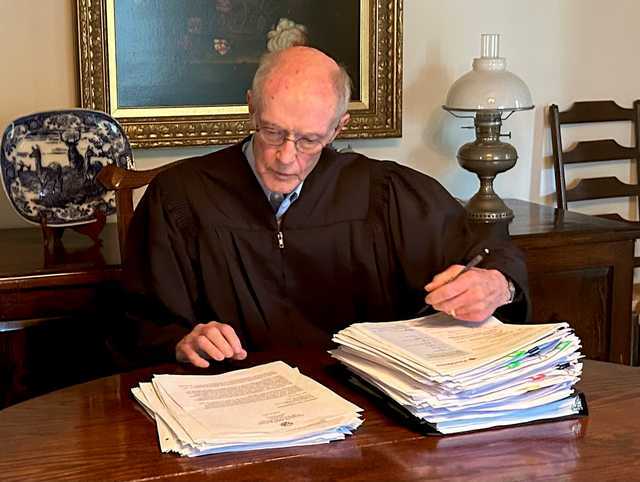 Judge Robert Draper, a former business litigator, became a judge when ...