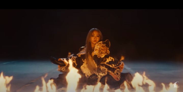 South Korean rapper CL has set the stage on fire with her latest song ...