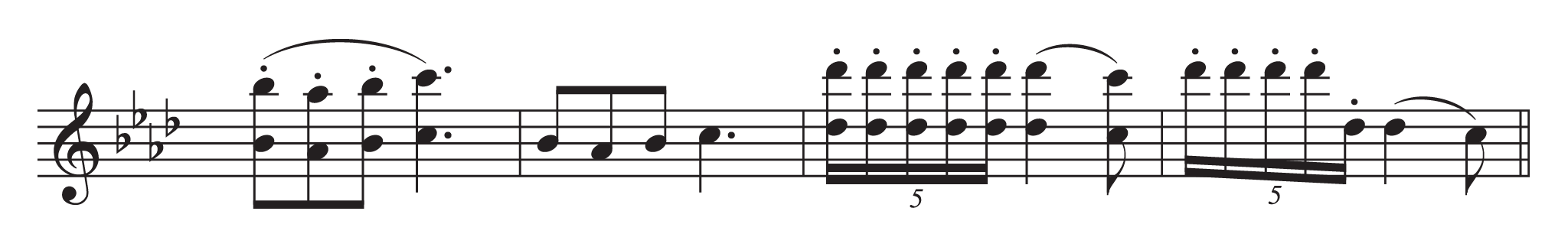 rhythm - Is a sixteenth note quintuplet worth 4 sixteenth notes? If so ...