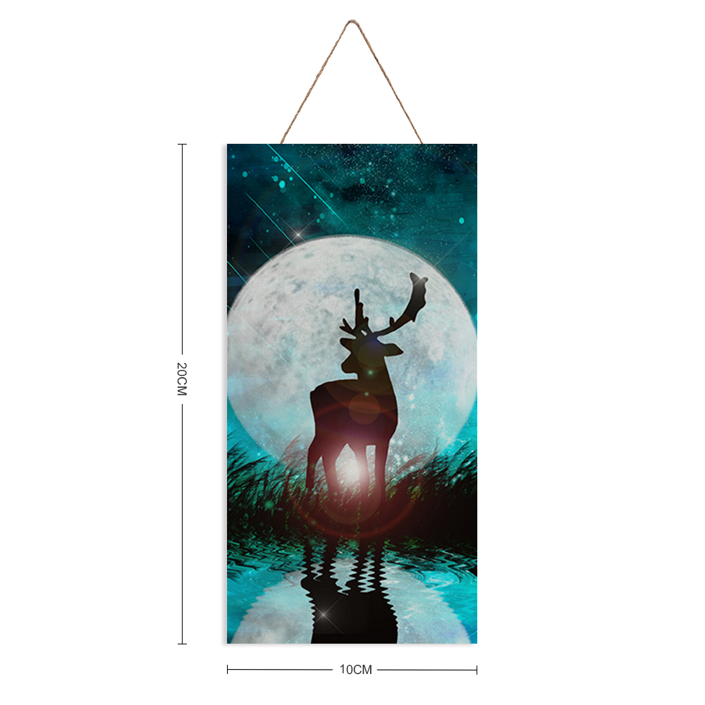 Custom Classic Rectangle Signs Wooden Plaques 4" x 8"-ThisNew