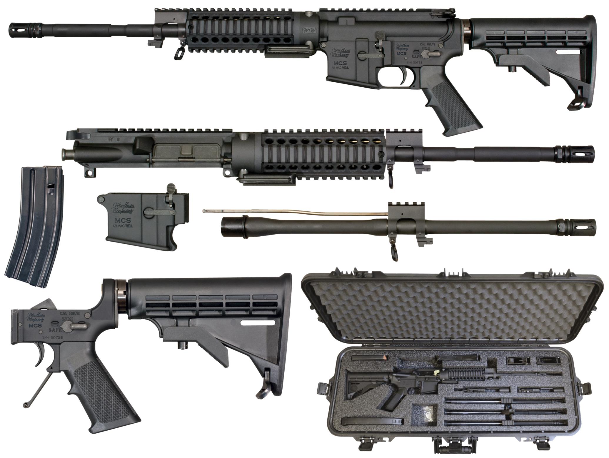 Windham Weaponry Rmcs2 Multi-Caliber Rifle Semi-Automatic 22 Rmcs-2 5 ...