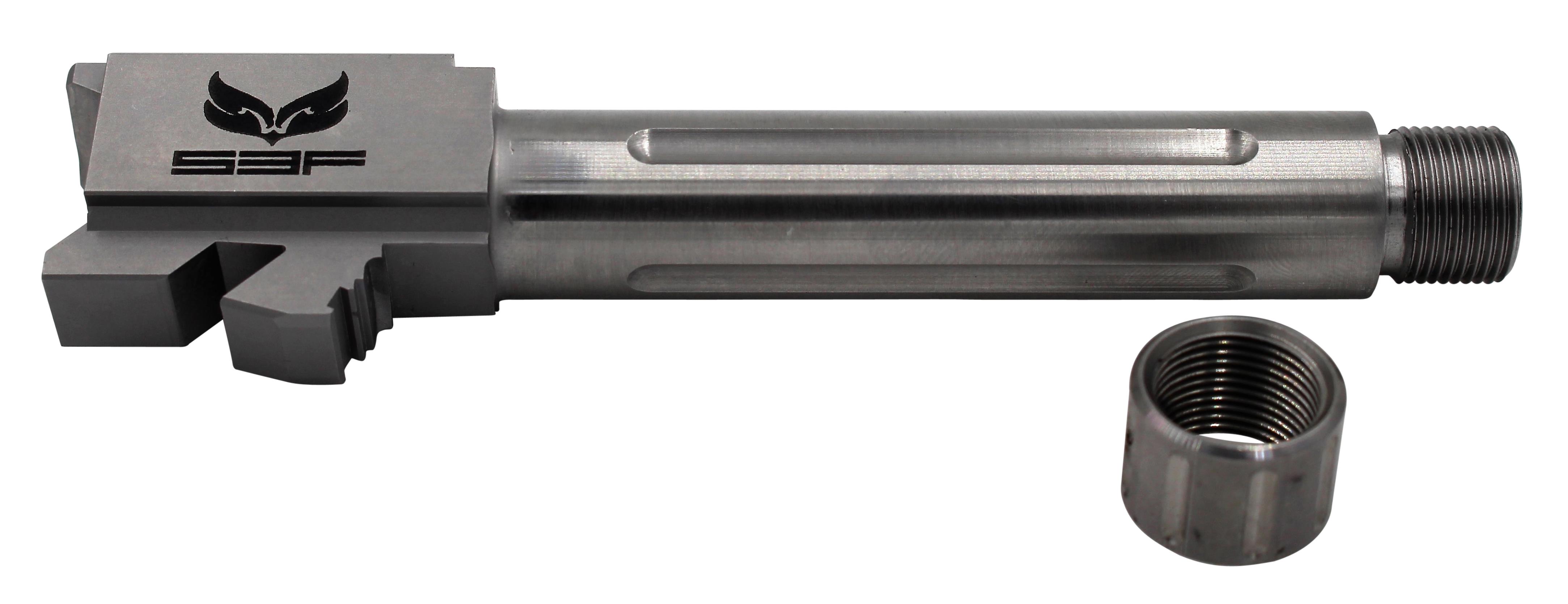 S3f Solutions S3f Glock 19 Threaded/Fluted 9mm 416r St G19t/Fss 9mm ...