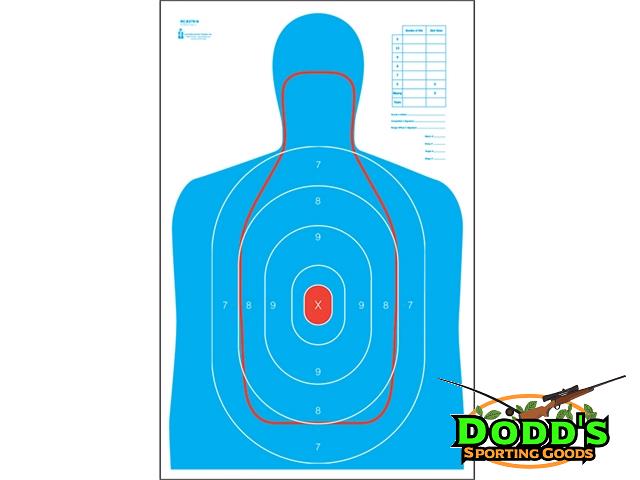 Action Target Rcb27eq Qualification B-27E & FBI Q Combo Silhouette ...