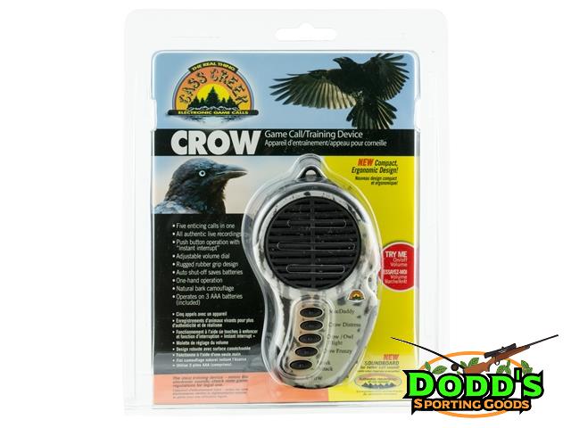 Cass Creek 065 Ergo Electronic Crow Call, 5 Authentic Calls, Bark ...