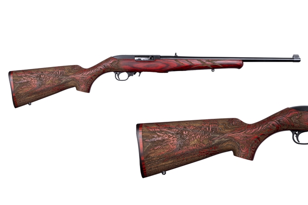 Ruger 10/22 22lr Dragon Engraved Red Laminate 31136 .22 Lr For Sale at ...