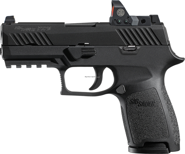 Sig Sauer P320 Rx Compact Sa Pistol, 9mm, 3.9" B 320c-9-B-Rx 9mm Luger ...