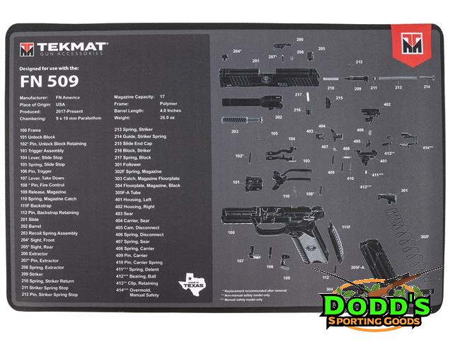 Tekmat Tekr17fn509 FN 509 Cleaning MAT Parts Diagram 11" X TEK-R17 ...