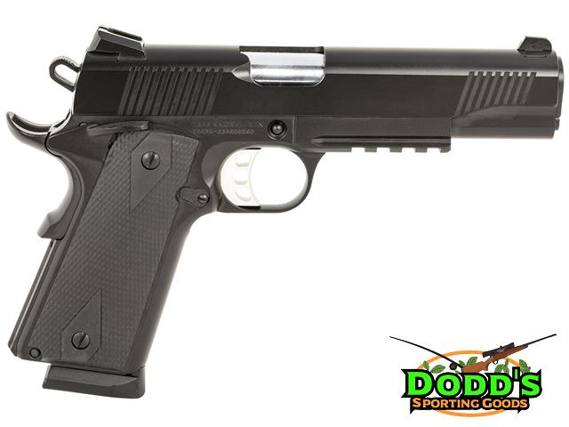 Tisas 10100529 1911 Duty 45 ACP 8+1 5" Black Steel Barrel, Serrated ...