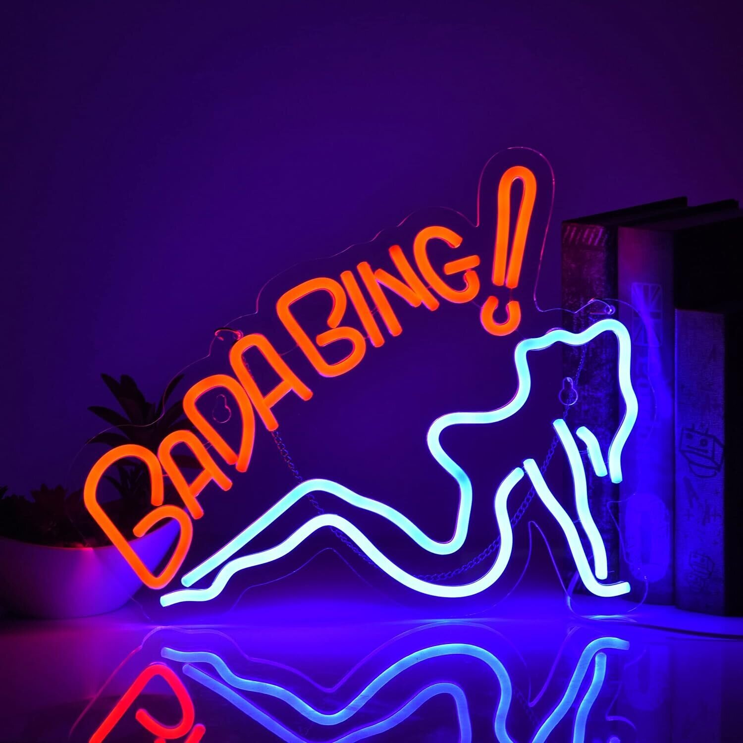 Bada Bing Girls Neon Sign by Dwell - Dwell