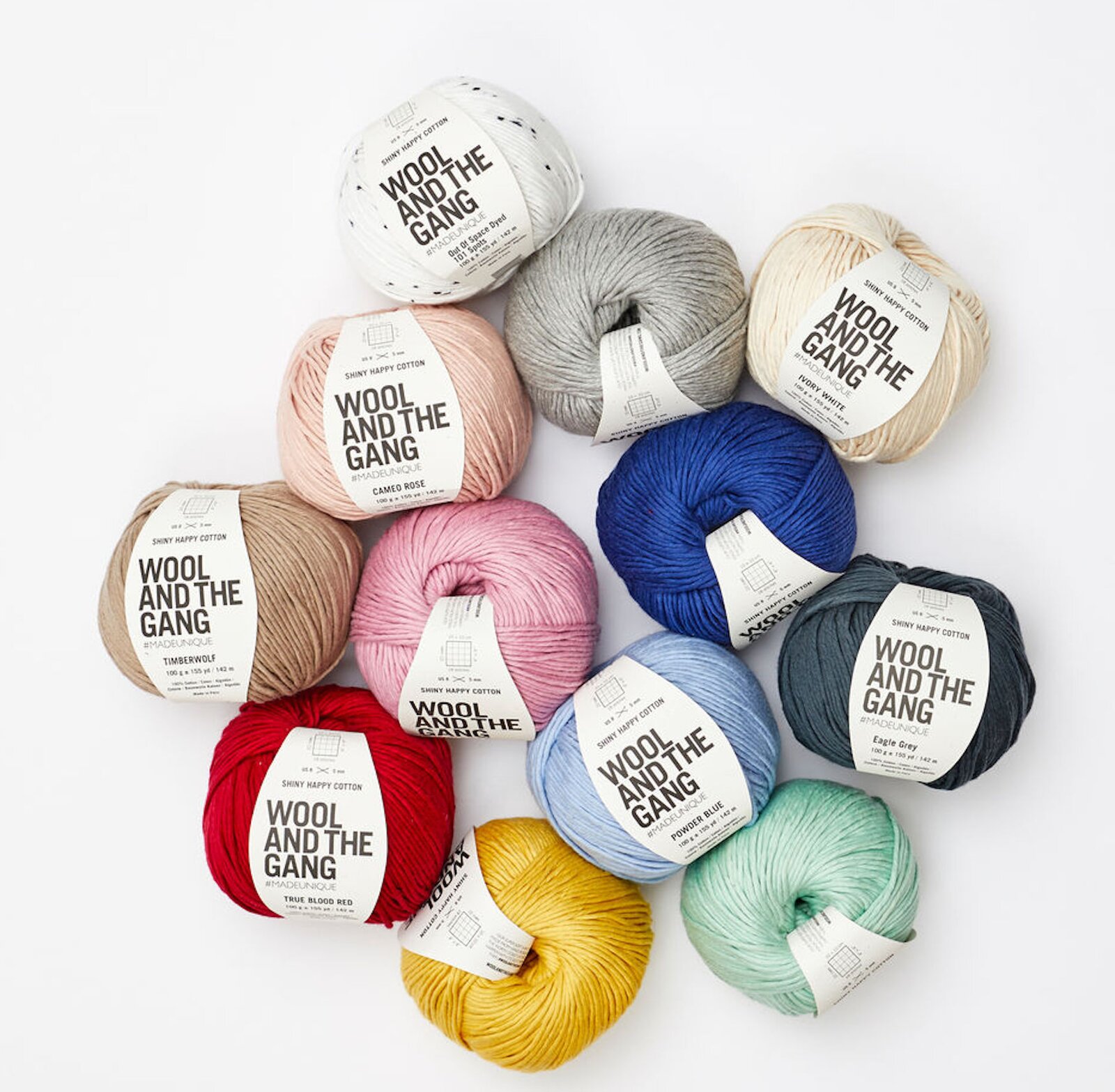 Wool and the Gang Shiny Happy Cotton Bundle - Dwell