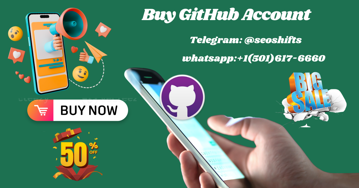 Buy GitHub Account (3 Photos) - Dwell