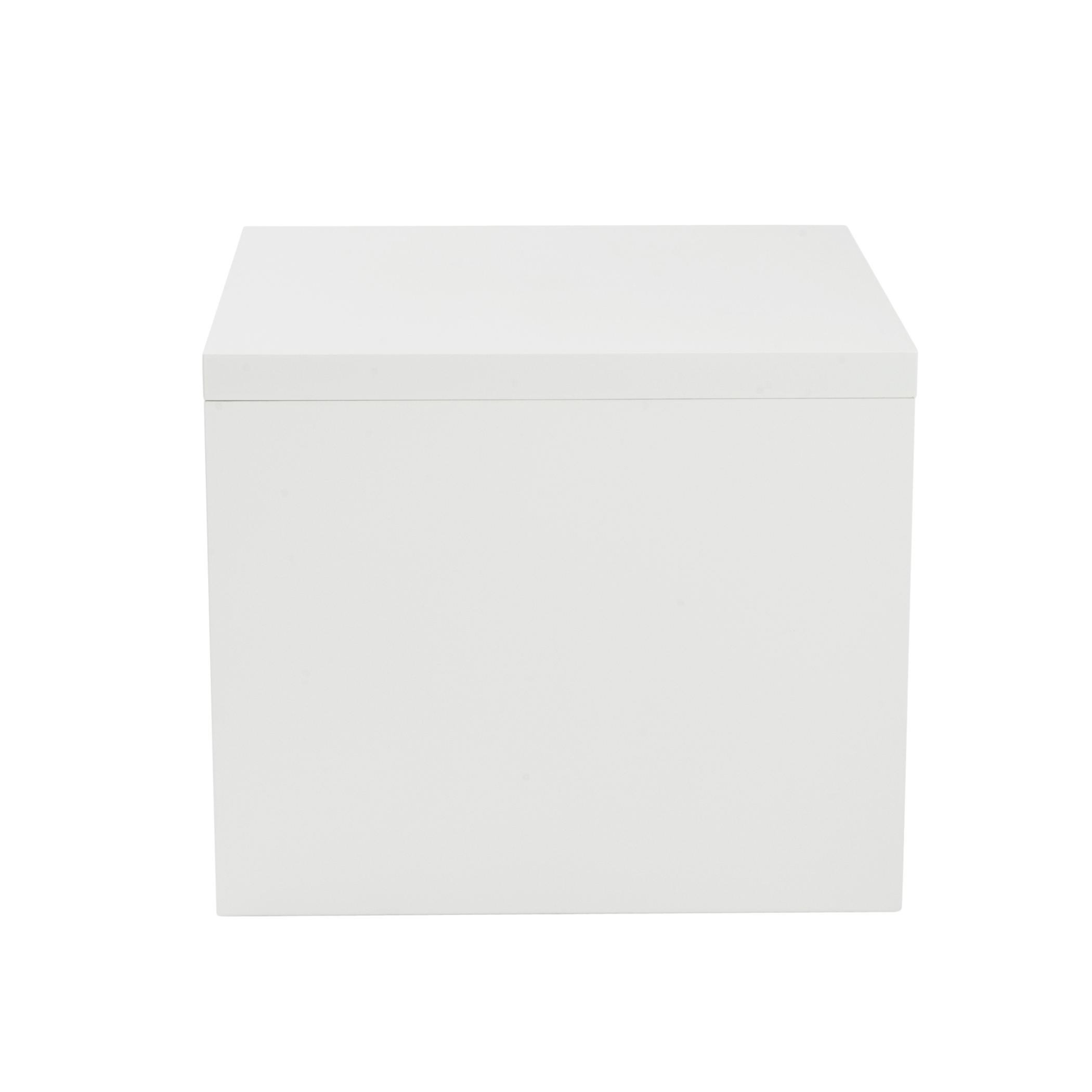 White box side table store